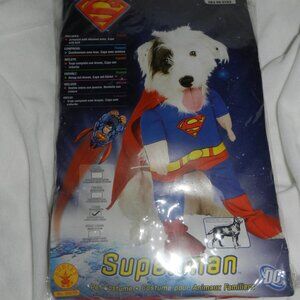 DC Comics | Dog | Dc Comics Deluxe Superman Pet Costume Largeships Fast ...